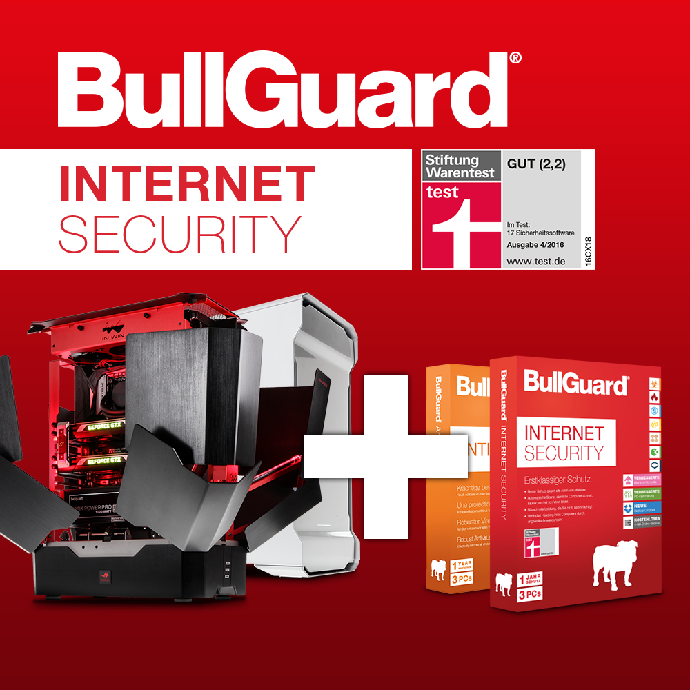 BullGuard Internet Security & AntiVirus jetzt erhältlich zu Caseking ...