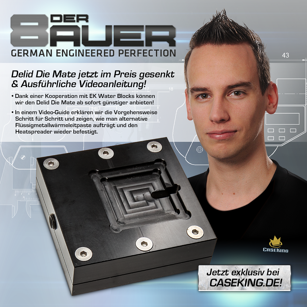 NEU: der8auer Delid Die Mate jetzt im Preis gesenkt & Ausführliche ...