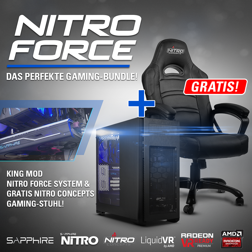 Nitro Force - Das perfekte SAPPHIRE Gaming-Bundle mit GRATIS Nitro ...