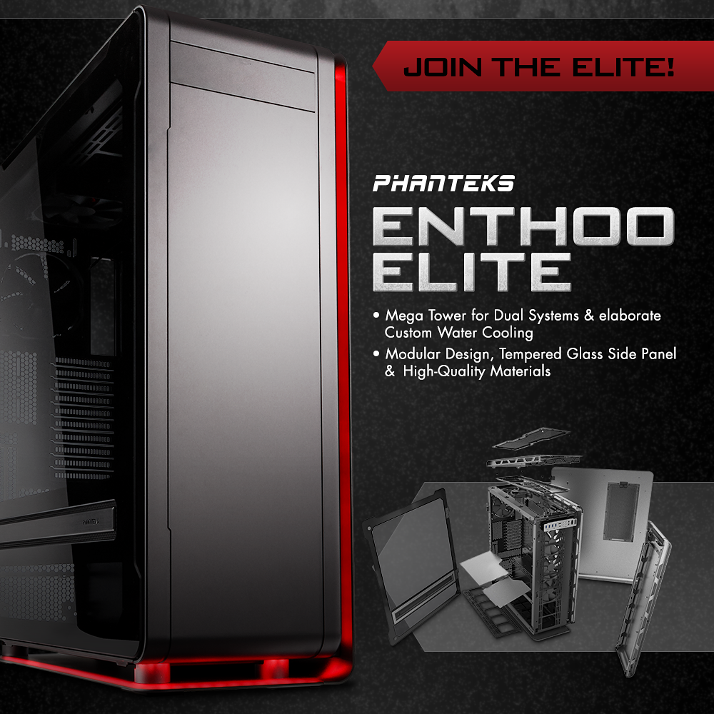 Leader of its Class: Phanteks Enthoo Elite Mega Tower for elaborate ...