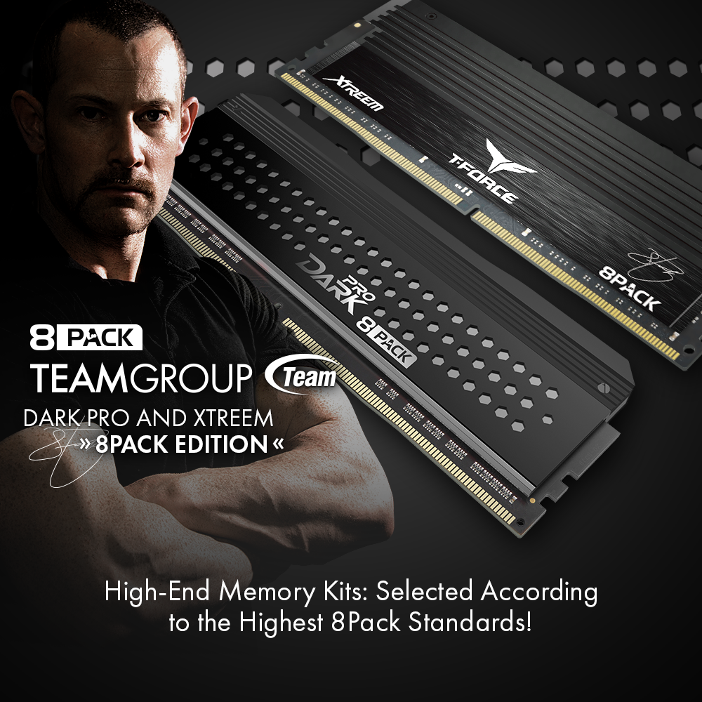 Caseking Exclusive: The Team Group Dark Pro and Xtreem Series "8Pack ...