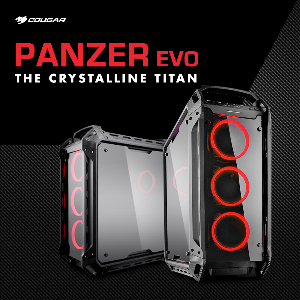 Cougar Panzer Evo: Big-Tower with Futuristic Military Design and Large ...