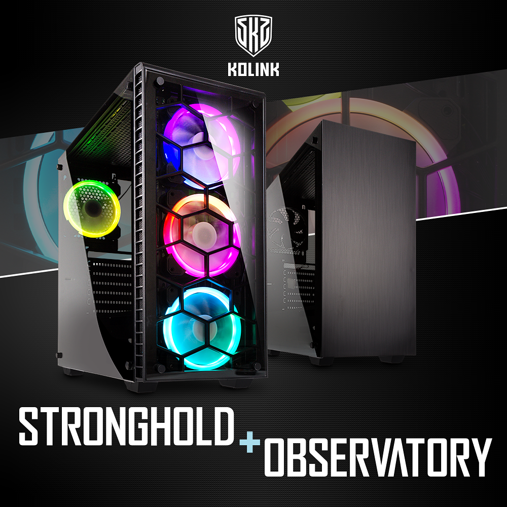 Kolink Stronghold + Observatory: The Ideal Home for Gaming Hardware ...