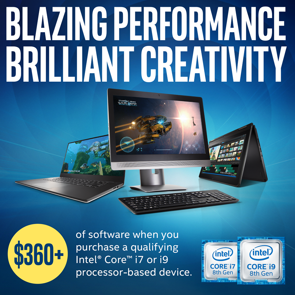 Intel Core i7 / i9 Processors & Systems with Free Software Bundle ...