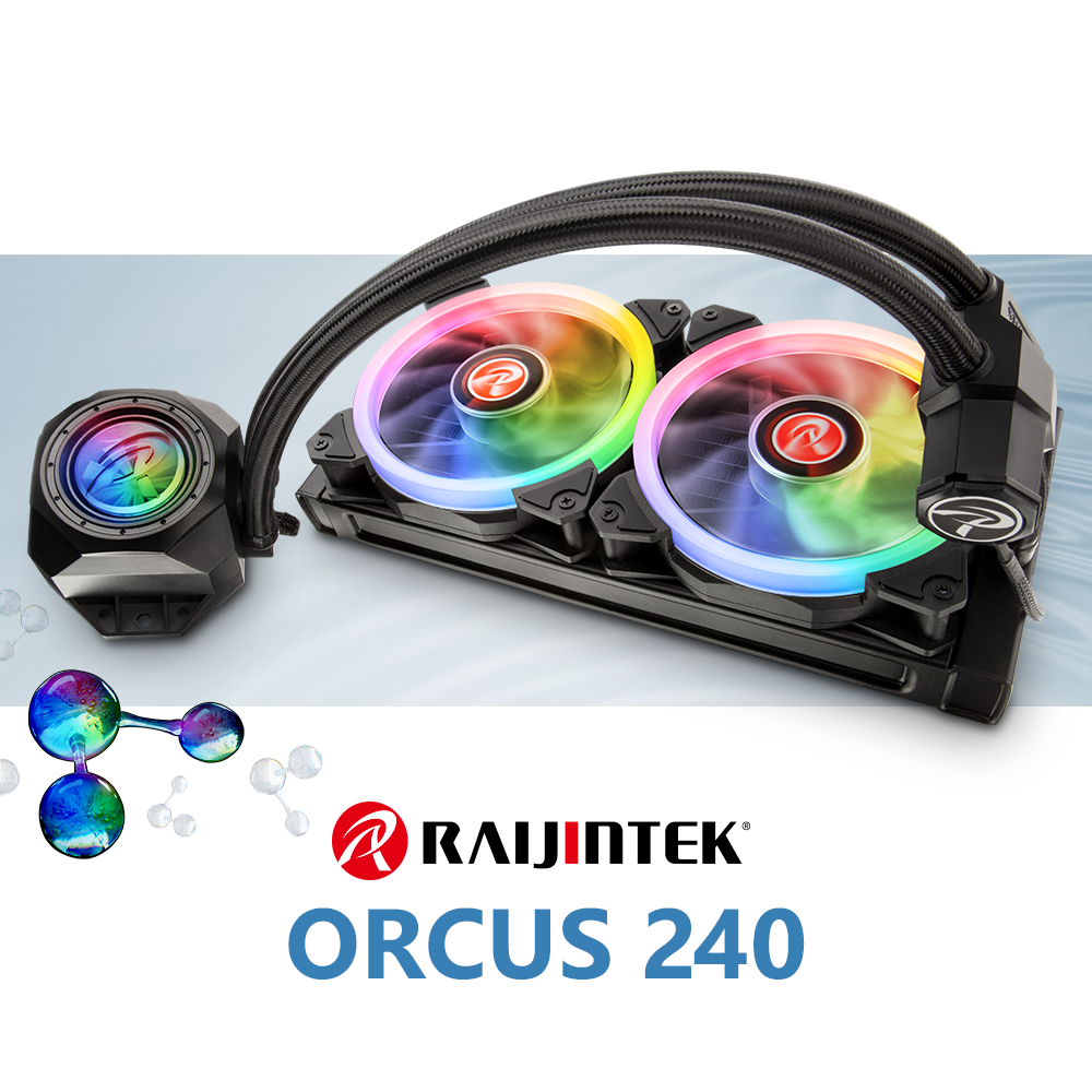Raijintek's Orcus AiO Coolers: Now Available with Addressable RGB Lighting! - Caseking Blog ...