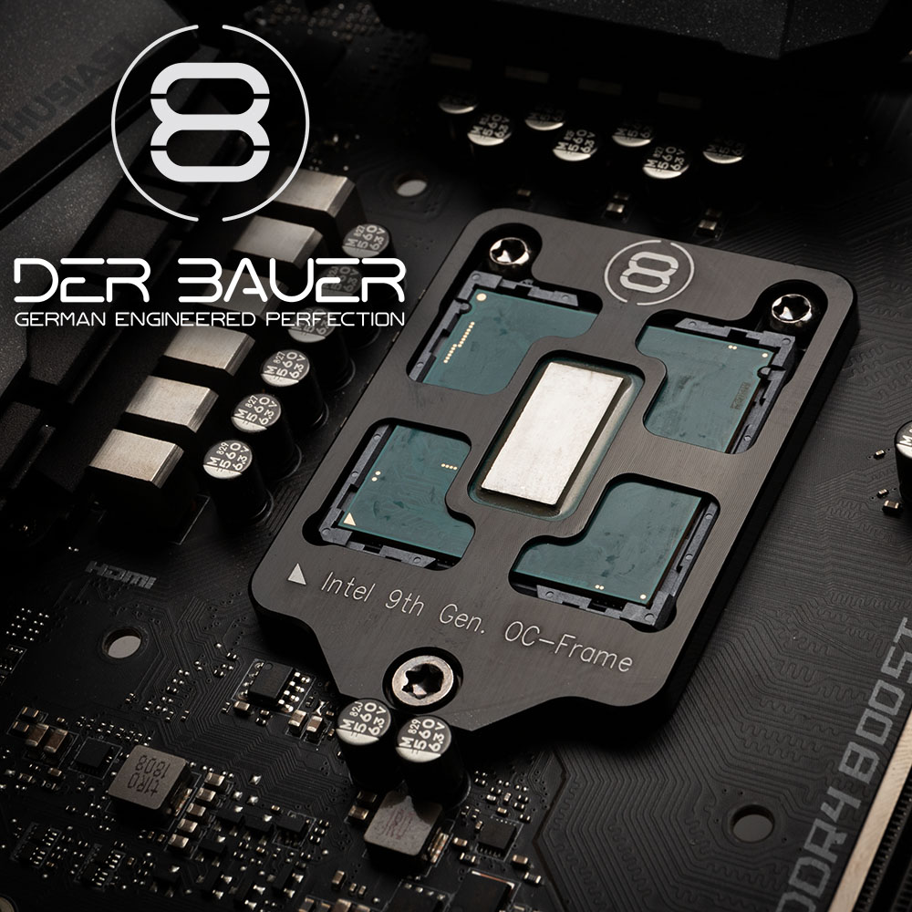 German Engineered Perfection: Der der8auer 9th Gen. OC-Frame - Caseking ...