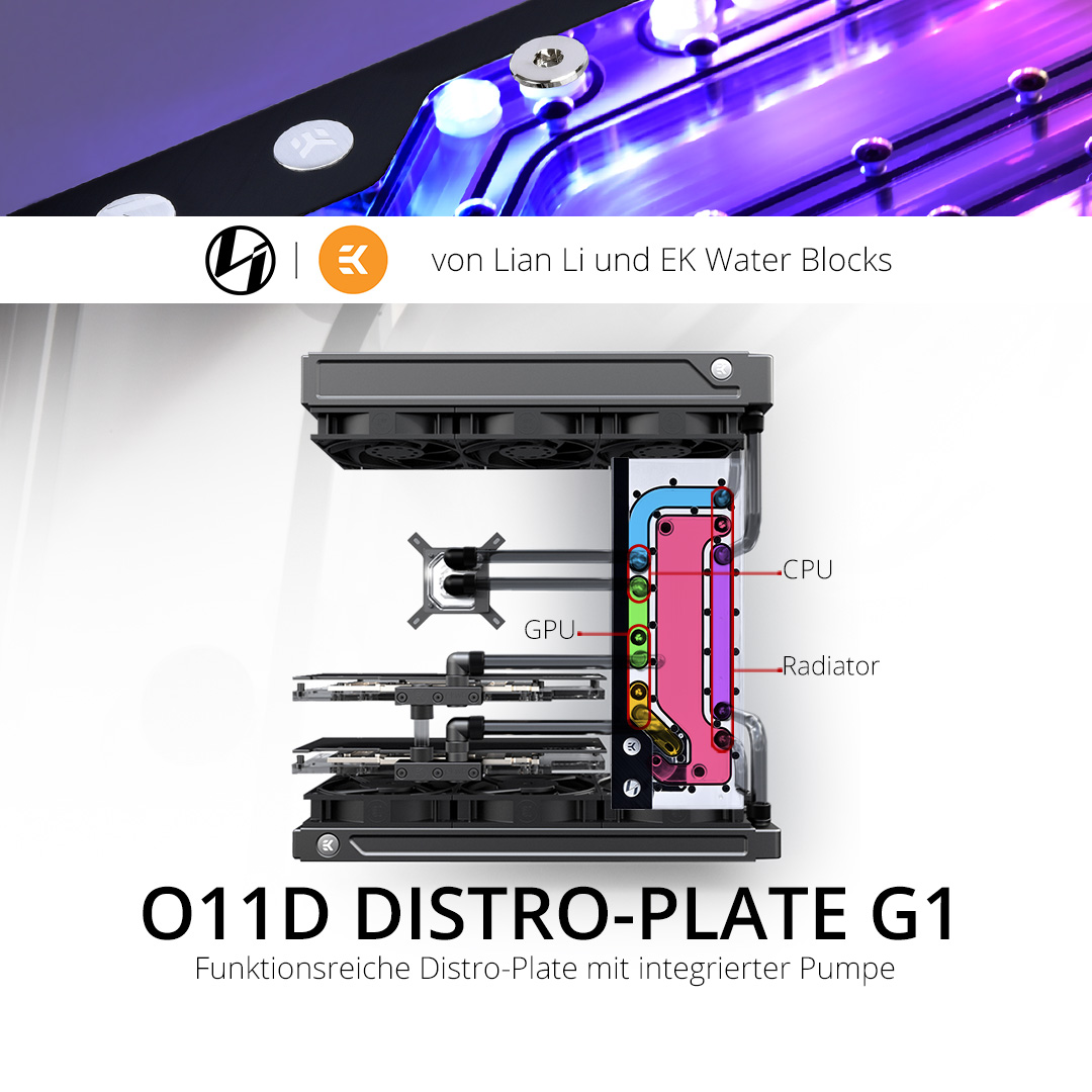 Lian Li O11D Distro-Plate G1: Funktionsreiche Verteilerplatte mit ...