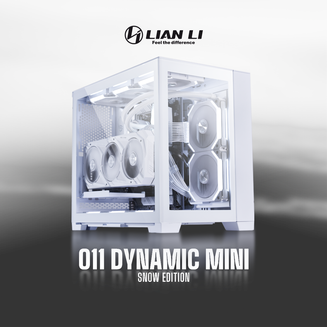 Lian Li O11 Dynamic Mini Snow Edition - Caseking Blog | Gaming-PCs ...