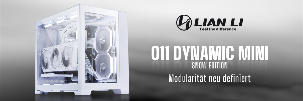Lian Li O11 Dynamic Mini Snow Edition - Caseking Blog