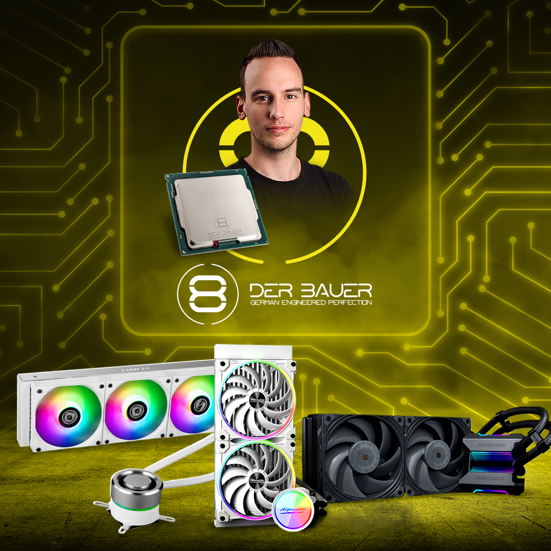 der8auer Pretested-CPUs & AiO-Wasserkühler - Caseking Blog | Gaming-PCs ...