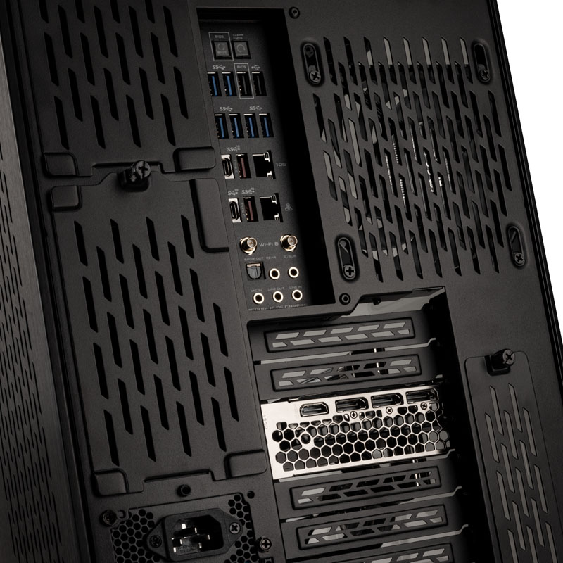 Ein Terminator: Der Monochromatic Gaming-PC