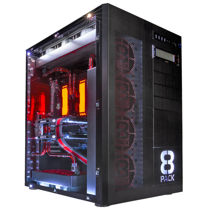 8pack Supernova MK2: Powerhouse-PC mit AMD Threadripper Pro
