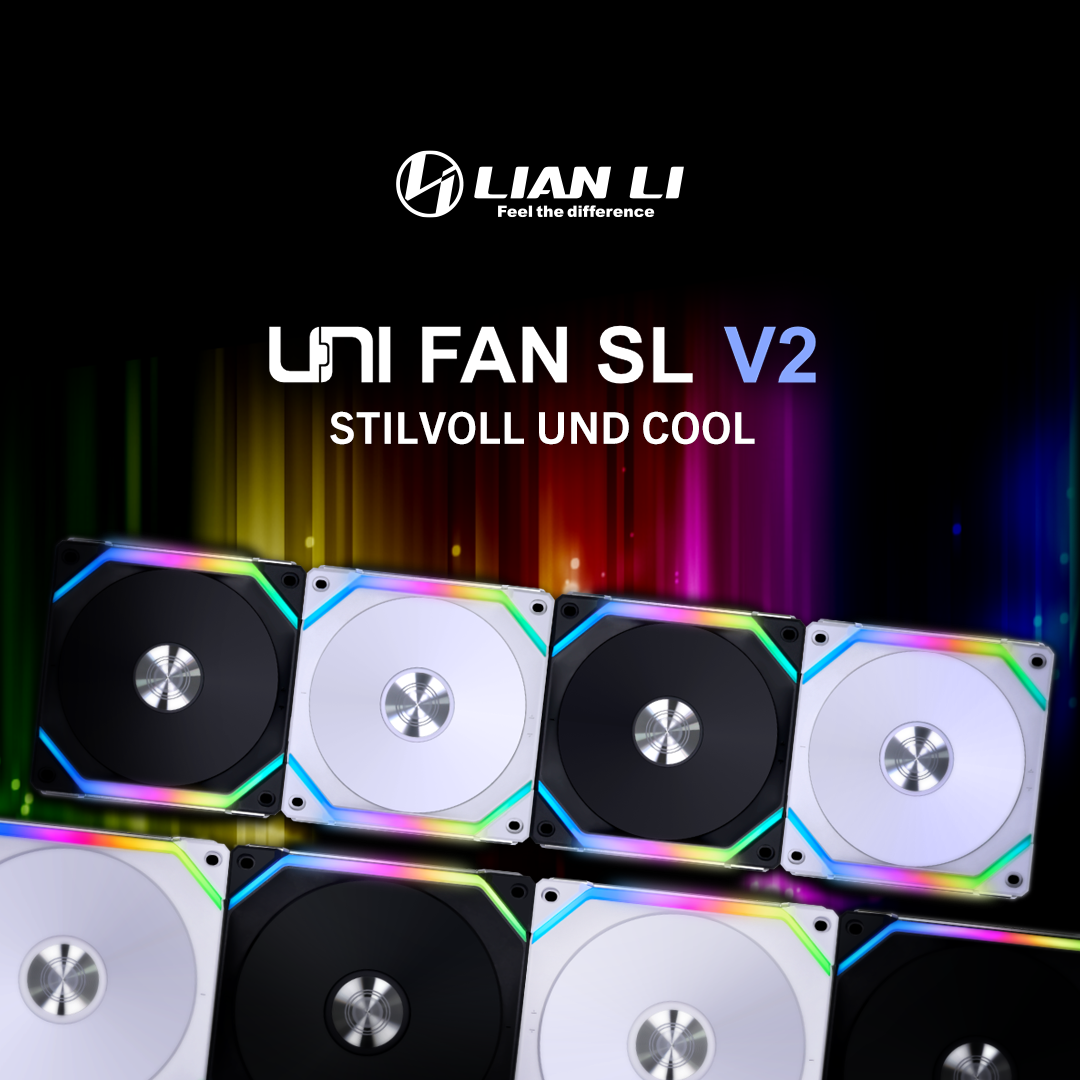 Lian Li UNI FAN SL V2 RGB-Lüfter | 120 & 140 mm