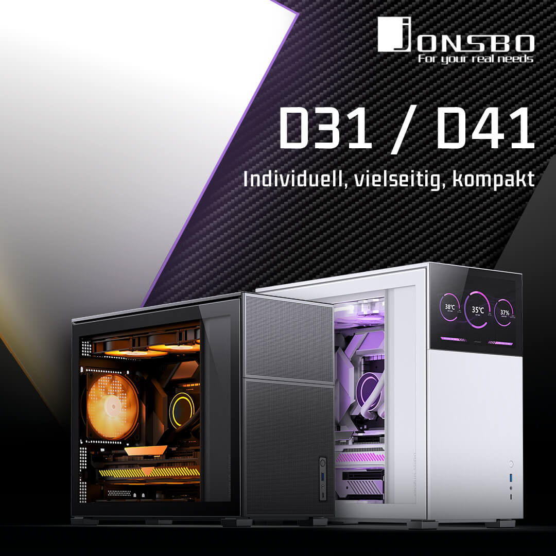 So imponiert Jonsbo mit den D31 und D41 PC-Gehäusen