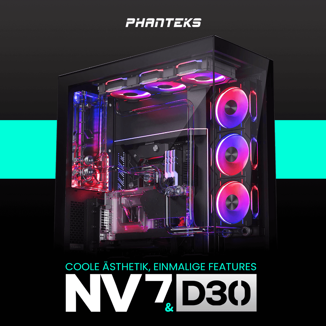 PHANTEKS NV7 PC-Gehäuse und D30 RGB-Lüfter
