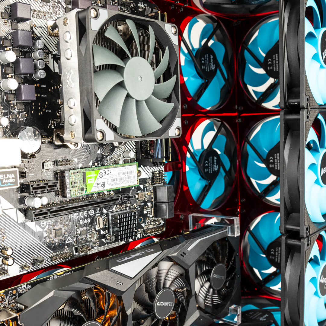 JustFans Concept: Gaming-PC mit ultimativem Airflow