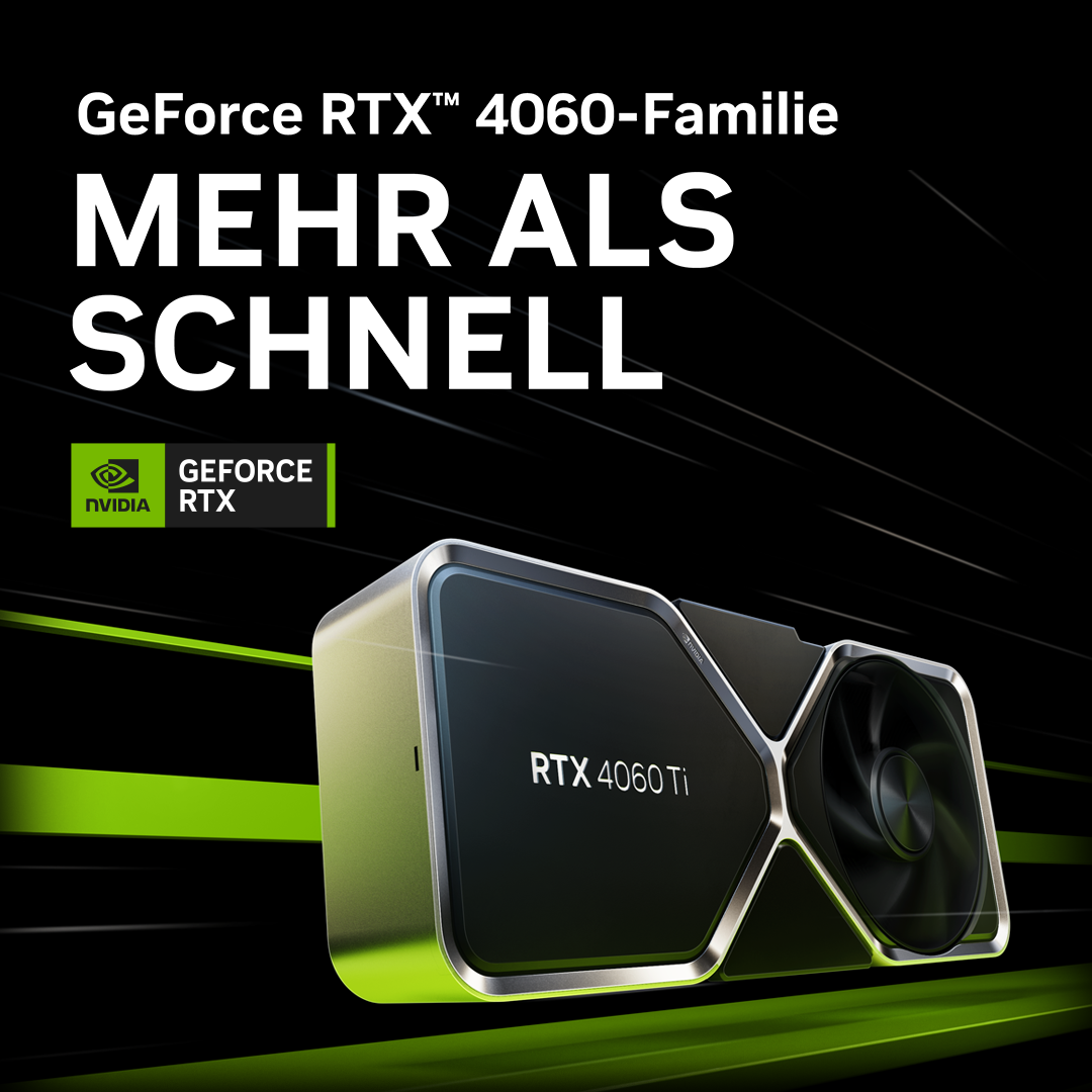 RTX 4060 Ti 8 GB - Die NVIDIA-Grafikkarte für Full HD Gaming
