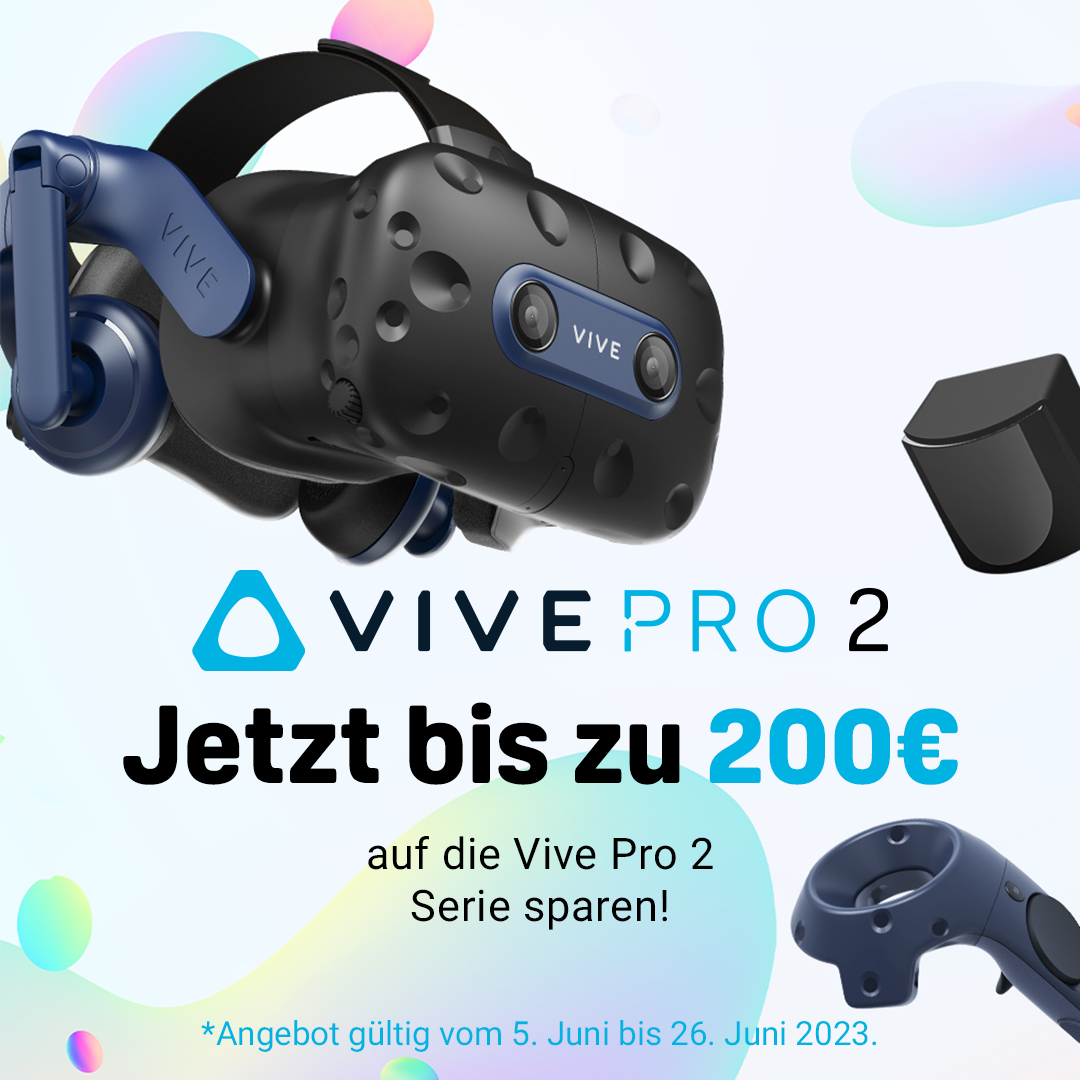HTC Vive Pro 2-Serie jetzt mit bis zu 200 Euro Rabatt! - Caseking Blog ...
