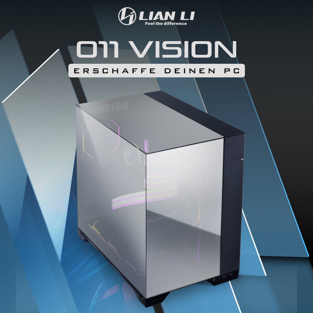 Lian Li O11 Vision Chrome - Verspiegeltes PC-Gehäuse de Luxe
