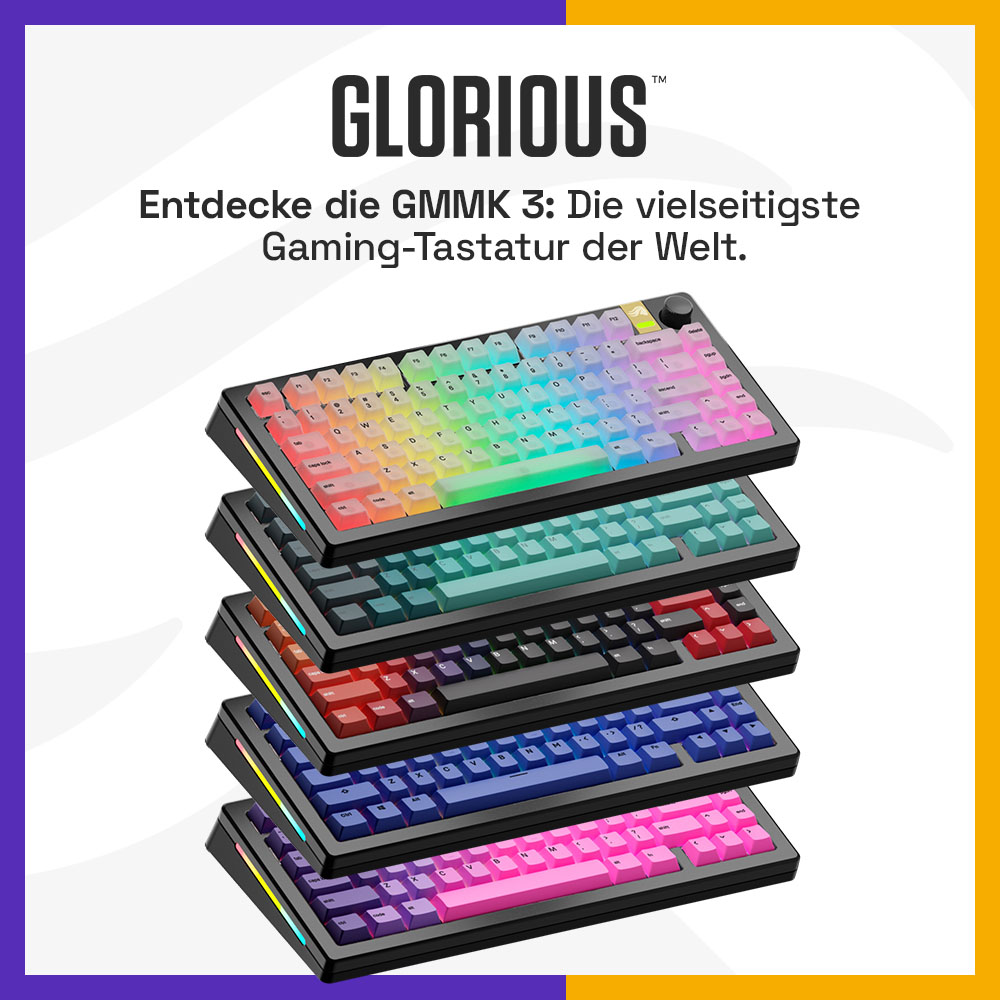Die Glorious GMMK3: Deine Tastatur, dein Style - Caseking Blog | Gaming ...