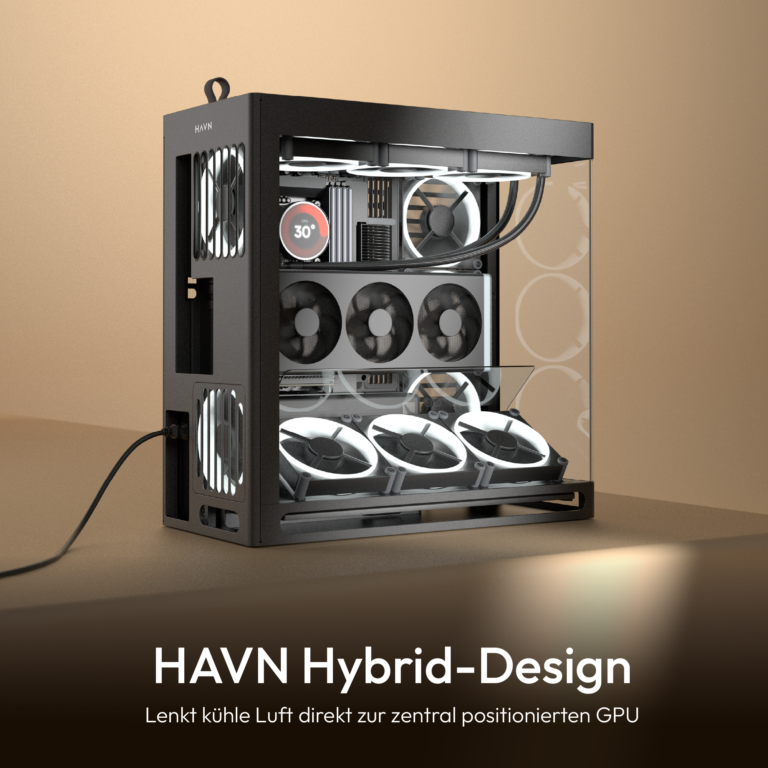 Neue PC-Gehäuse, neue Marke: HAVN HS 420 & HS 420 VGPU