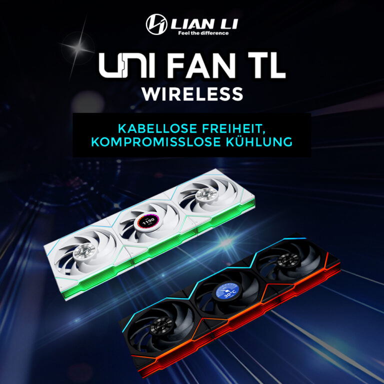 LIAN LI UNI FAN TL Wireless - Kabellose Lüfter Innovation für dein Setup