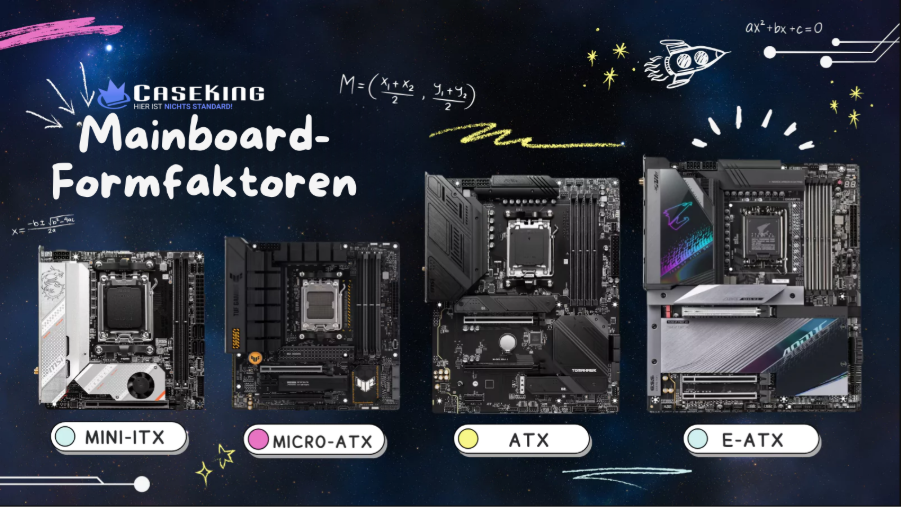 Mainboard-Formfaktoren: Welcher passt zu deinem Gaming-PC?