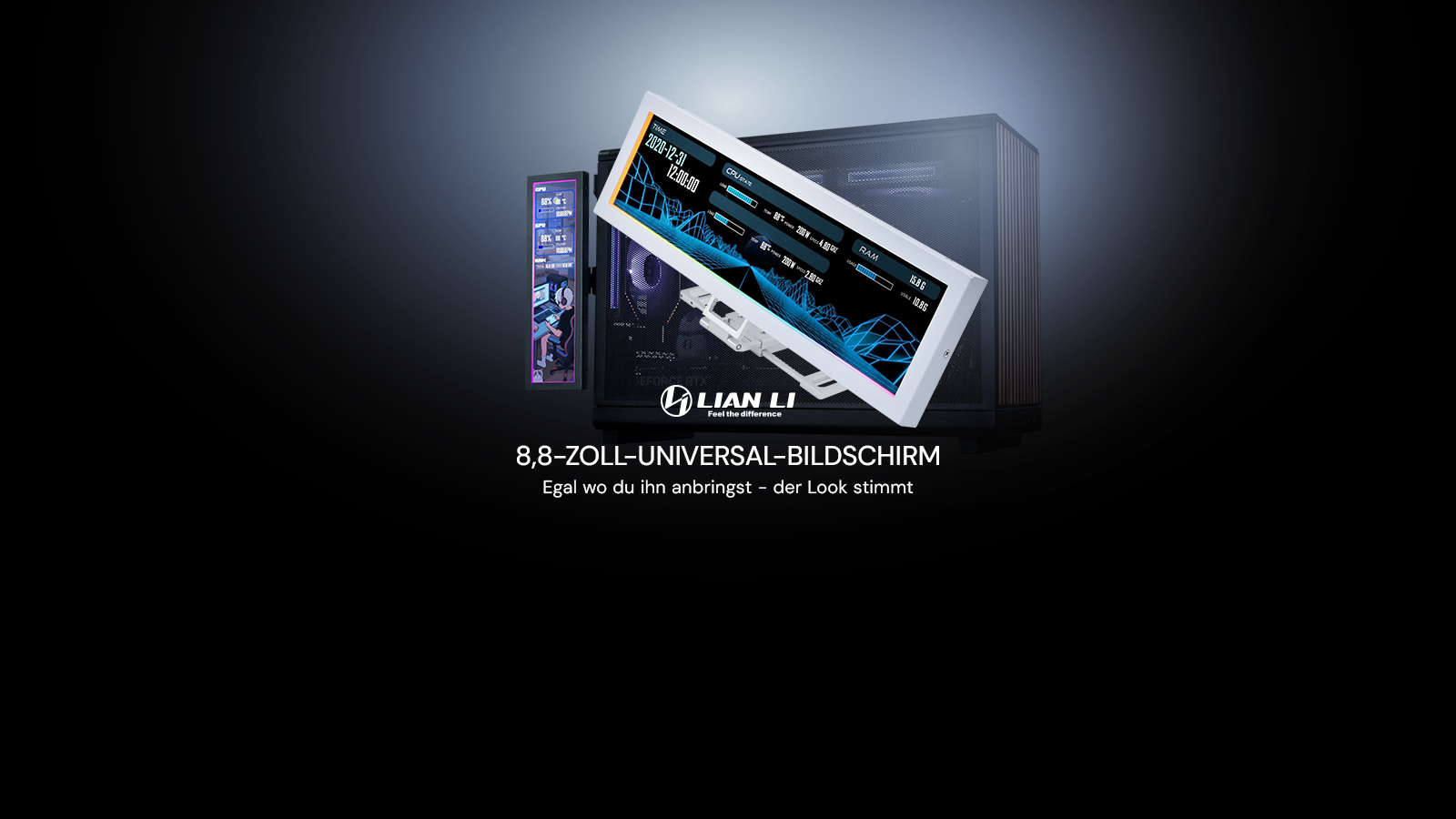 Lian Li’s 8,8 Zoll Universal Screen: Mehr Überblick und Style für dein ...