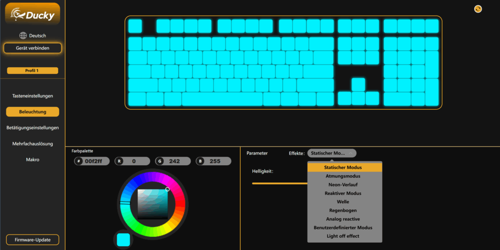 Ducky Hub: Wie benutzt man die Software von Ducky-Tastaturen?