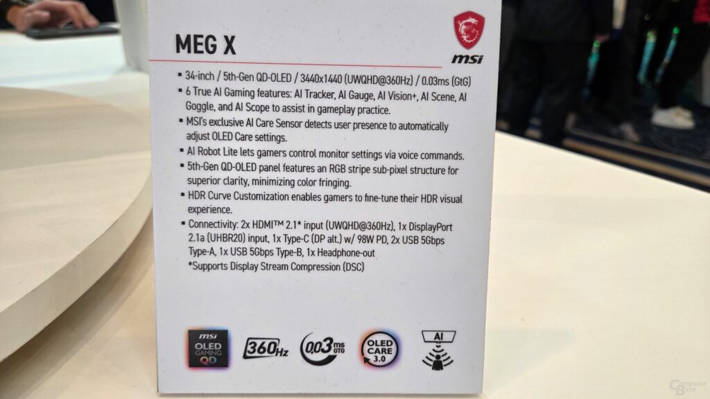 MSI MEG X Gaming-Monitor – KI-Features zwischen Hilfe & Cheat