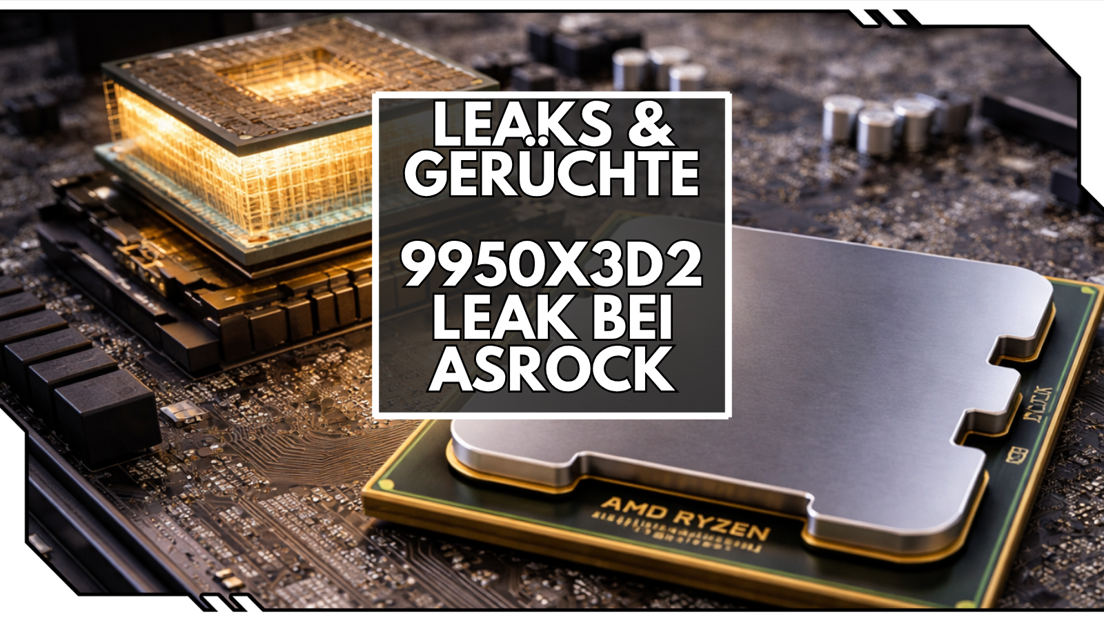 AMD Ryzen 9 9950X3D2 leak: Gaming-Prozessor mit doppeltem X3D Cache?