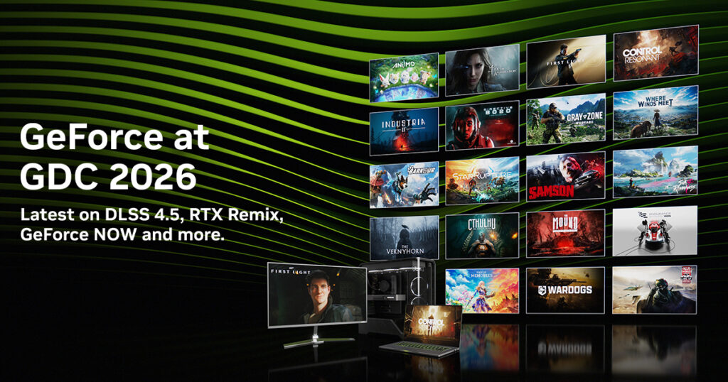 NVIDIA GDC 2026: DLSS 4.5, RTX und GeForce NOW