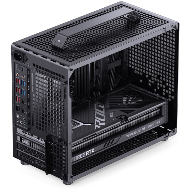 Jonsplus Z20 Mesh PC case, Mini Tower, Micro-ATX, with carrying handle ...