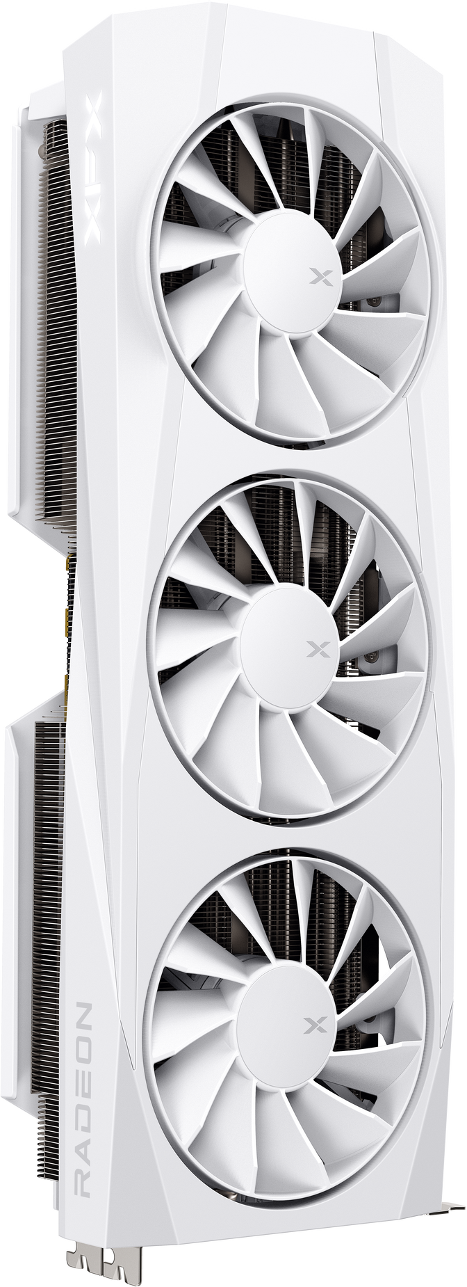 XFX Quicksilver Radeon RX 9070 XT White Gaming Edition Graphics Card ...