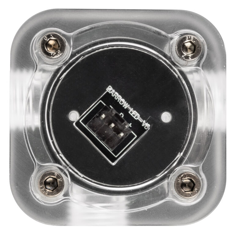 Barrow flow meter ARGB - white