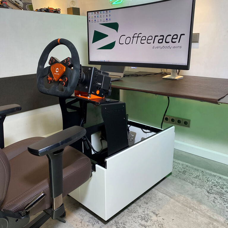 CoffeeRacer Play - faltbares Sim-Racing-Cockpit