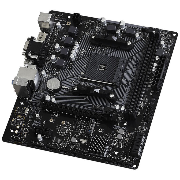 ASRock B550M-HDV, AMD B550 Motherboard - Socket AM4