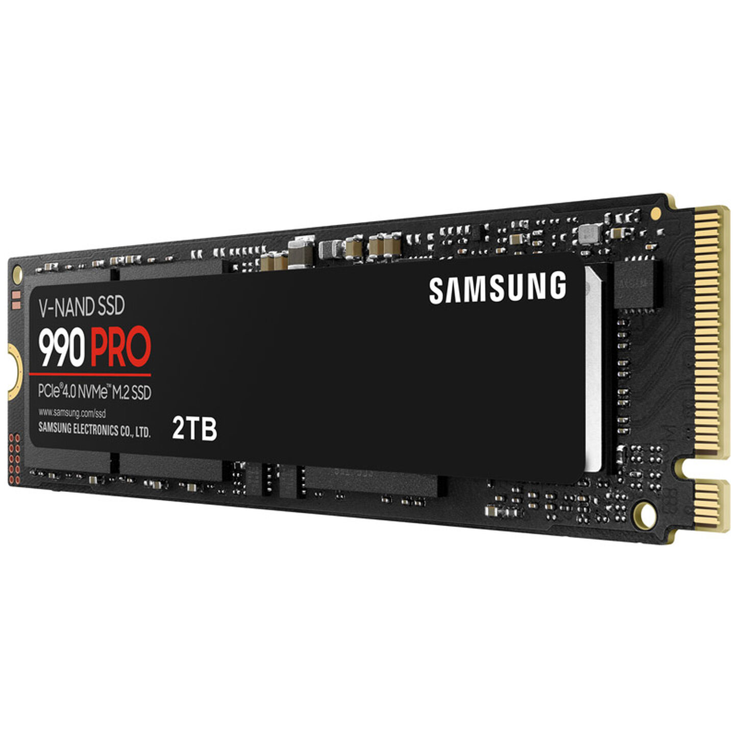 Samsung 990 PRO Series NVMe SSD, PCIe 4.0 M.2 Typ 2280 - 2 TB