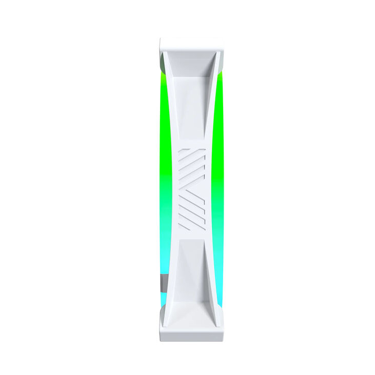 Montech AX120 PRO PWM Fan, ARGB - 3-Pack, 120mm, white