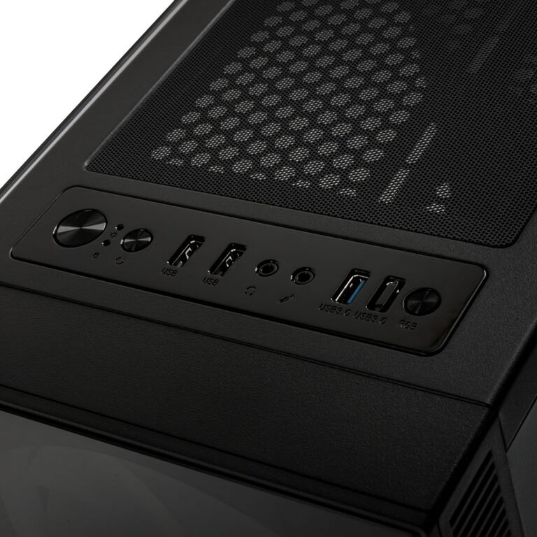 Aerocool PYTHON RGB Mid Tower - Black Window