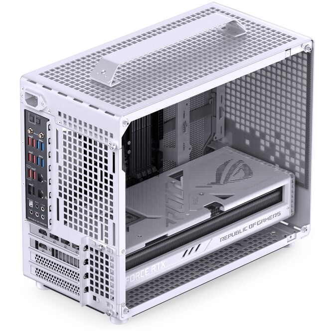 Jonsplus Z20 Mesh PC case, Mini Tower, Micro-ATX, with carrying handle ...