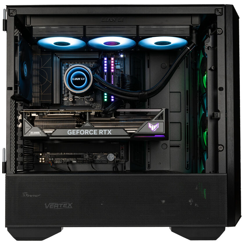 Gaming-PC Racing Rig XL, AMD Ryzen 7 9800X3D, NVIDIA GeForce RTX 5080