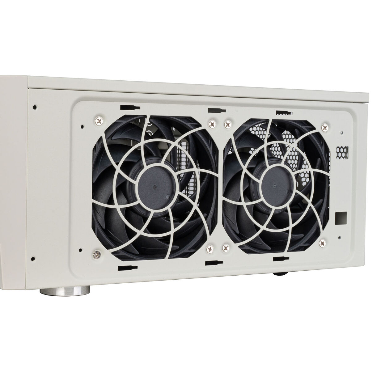 Silverstone FLP01 PC case, HTPC, SSI-CEB/ATX - white