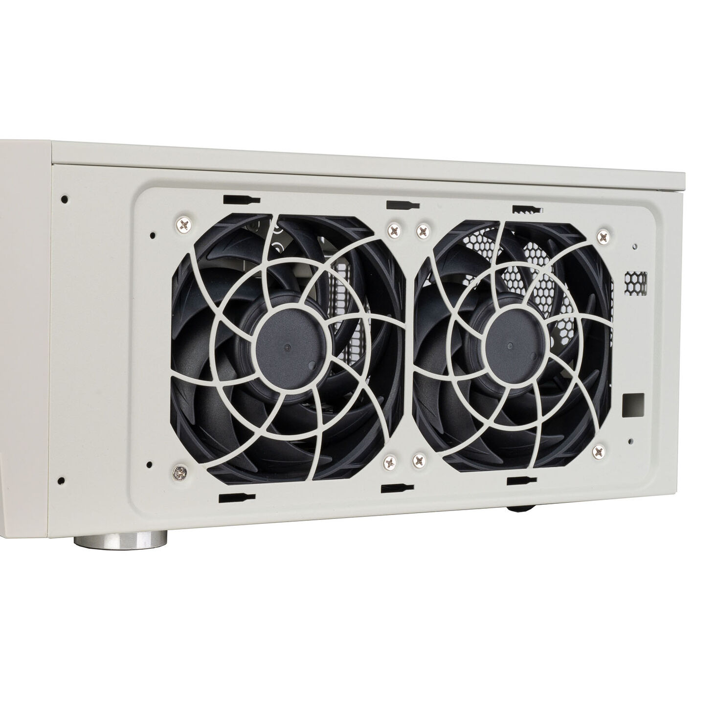 Silverstone FLP01 PC case, HTPC, SSI-CEB/ATX - white