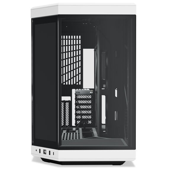 Hyte Y70 Touch Infinite PC-Gehäuse, Midi-Tower, ATX, Tempered Glass - Panda