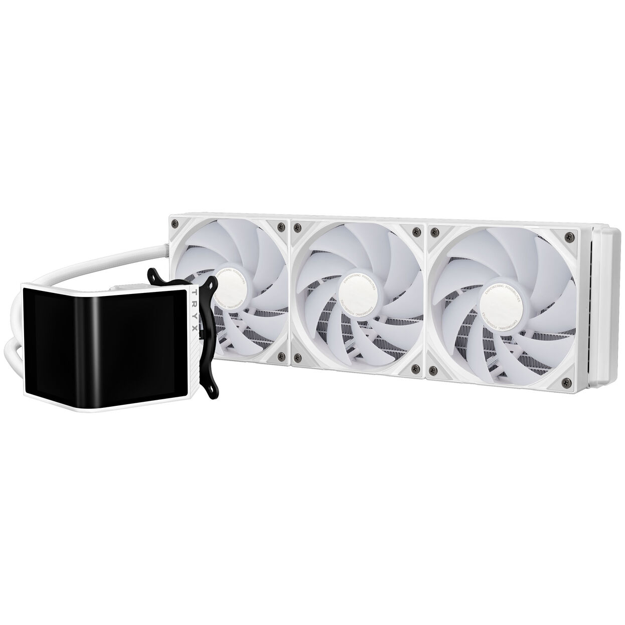 TRYX PANORAMA SE ARGB 360 All-in-One Liquid Cooler, 3D-AMOLED Display ...