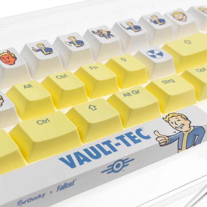 Ducky x Fallout Keycap Set - 132 Stück, ISO (DE)