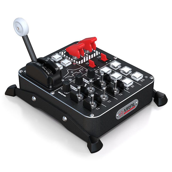 VIRPIL Controls Universal Control Panel #2, RGB , 24 Steuerelemente ...