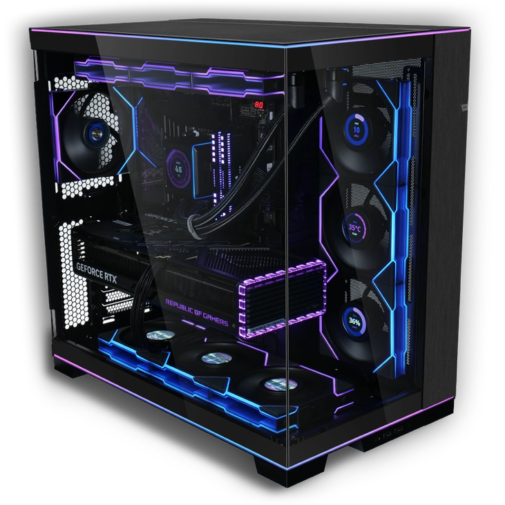 High-end gaming PC configurator, Lian Li O11 Dynamic EVO, Intel LGA ...