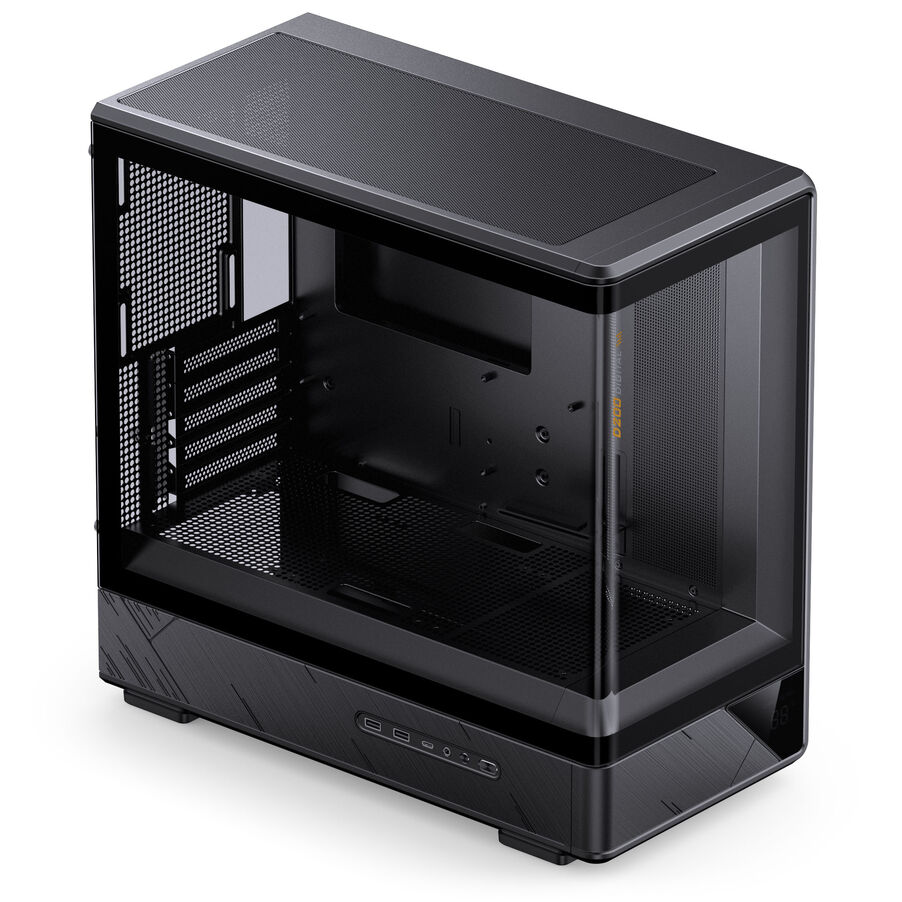 Jonsbo D200 PC Case, Mini Tower, mATX, Tempered Glass - black